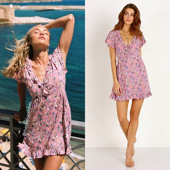 Auguste The Label | Dresses | Auguste The Label Viola Allure Mini Dress ...